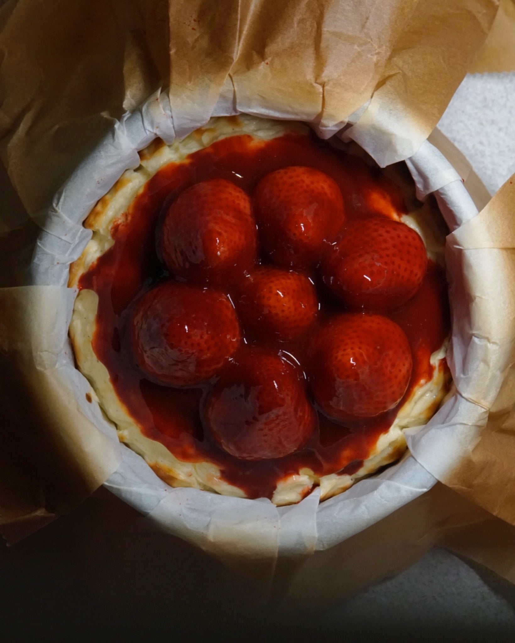Burnt Yogurt Cheesecake - Strawberry – Artisanal Yogurt