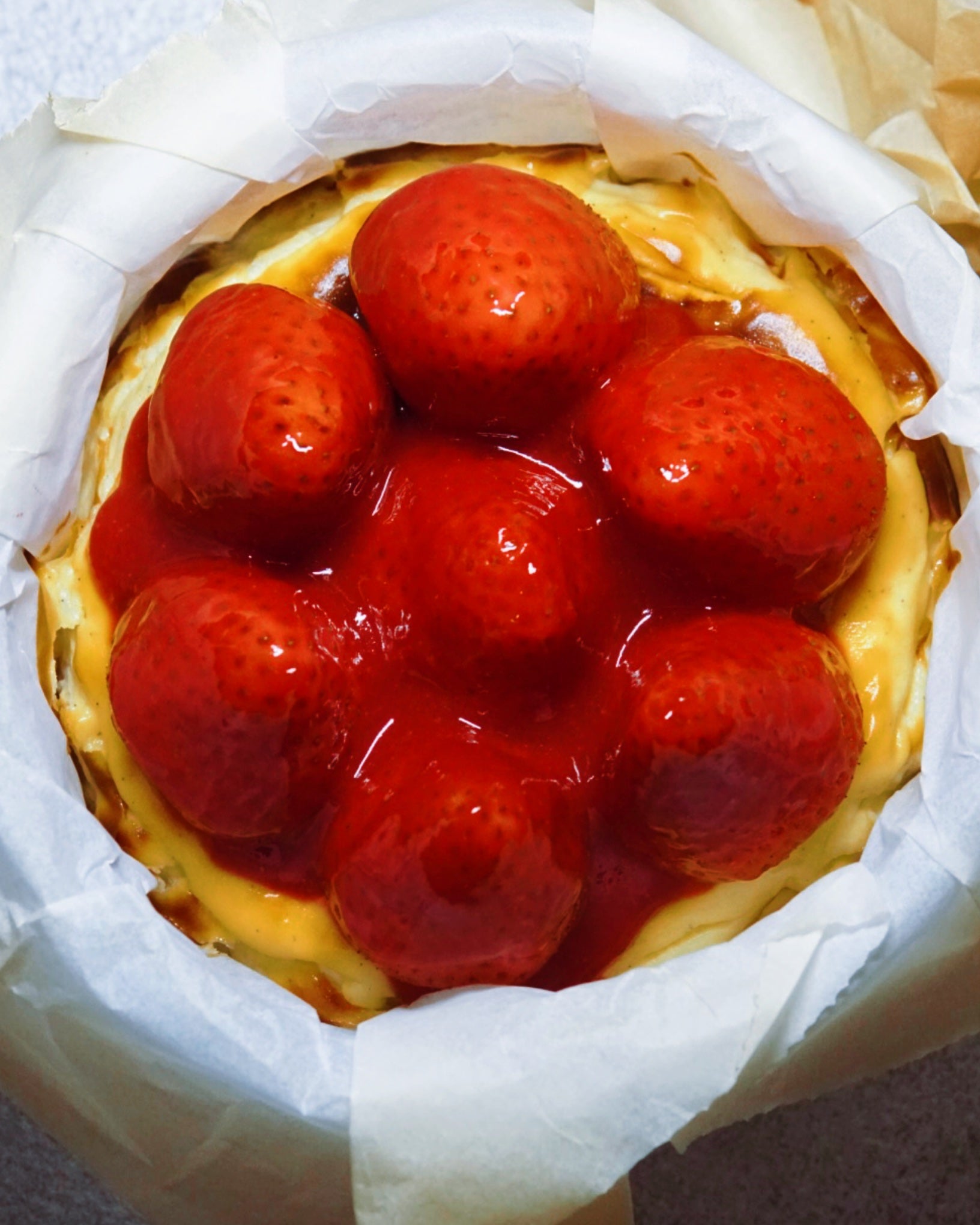Burnt Yogurt Cheesecake - Strawberry – Artisanal Yogurt