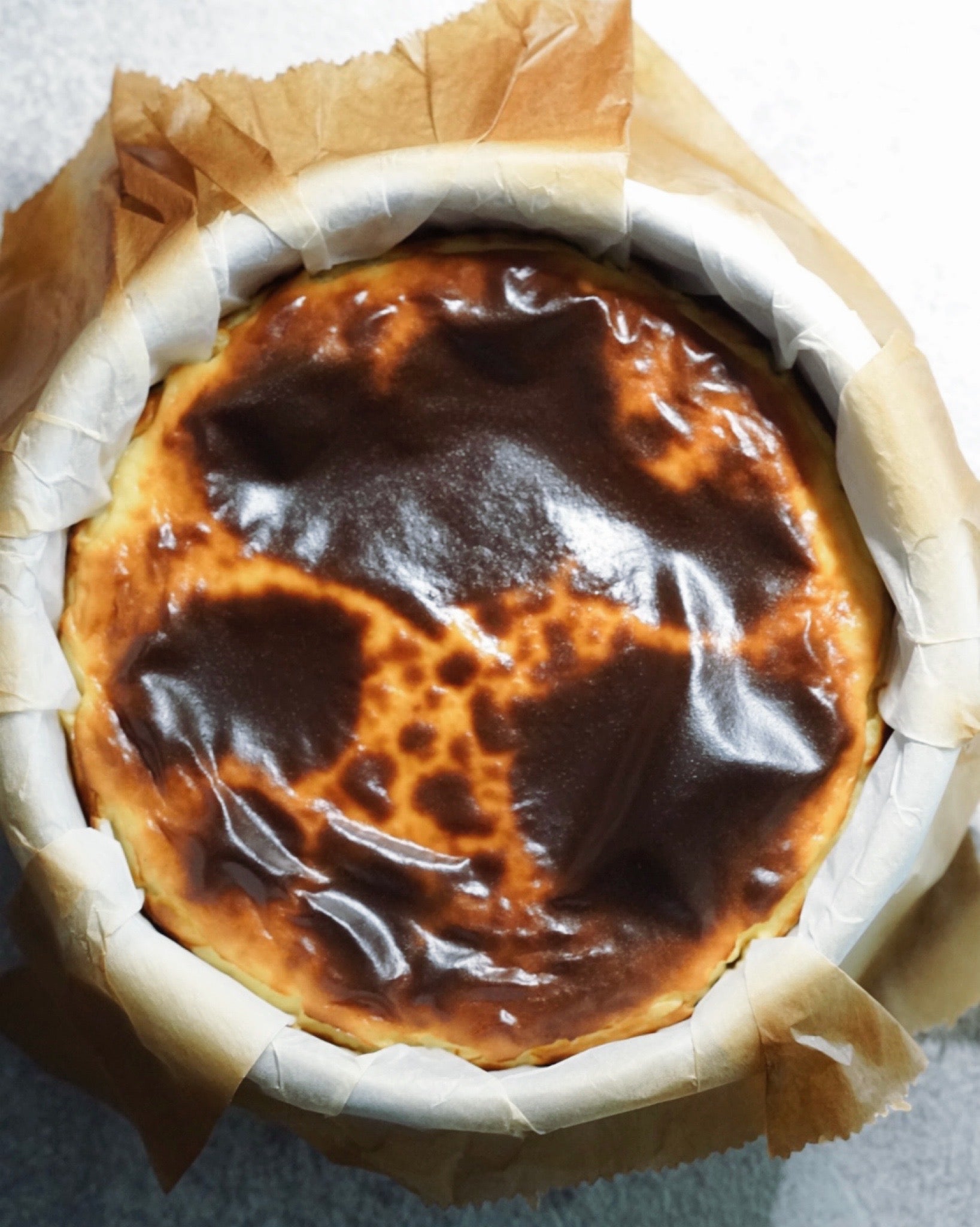 Burnt Yogurt Cheesecake – Artisanal Yogurt